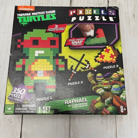 Nickelodeon | Toys | Tmnt Teenage Mutant Ninja Turtles 35 Pixels Puzzle ...